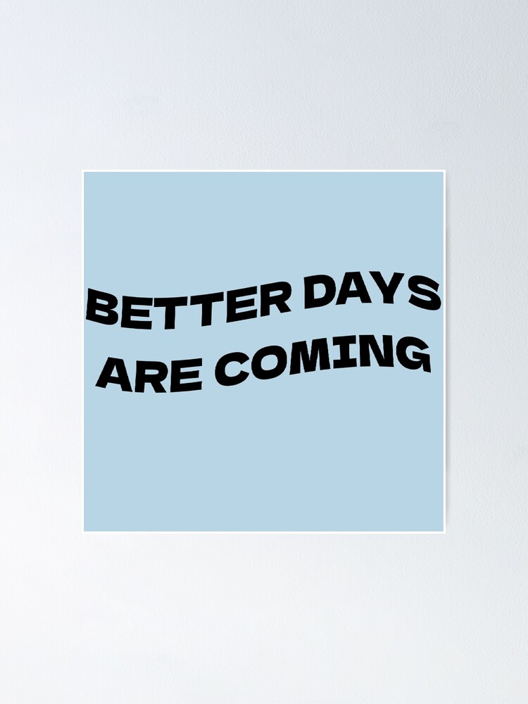 "Dermot Kennedy better days lyrics merch" Poster for Sale by suwii ...