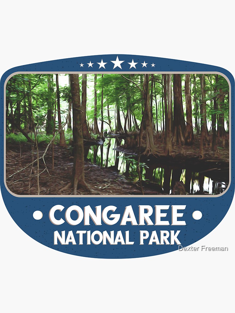 "Congaree National Park South Carolina For Campers " Sticker for Sale ...