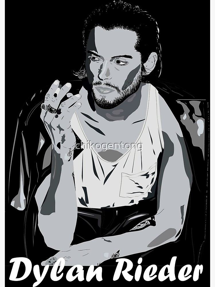 "Dylan Rieder" Poster for Sale by chikogentong | Redbubble