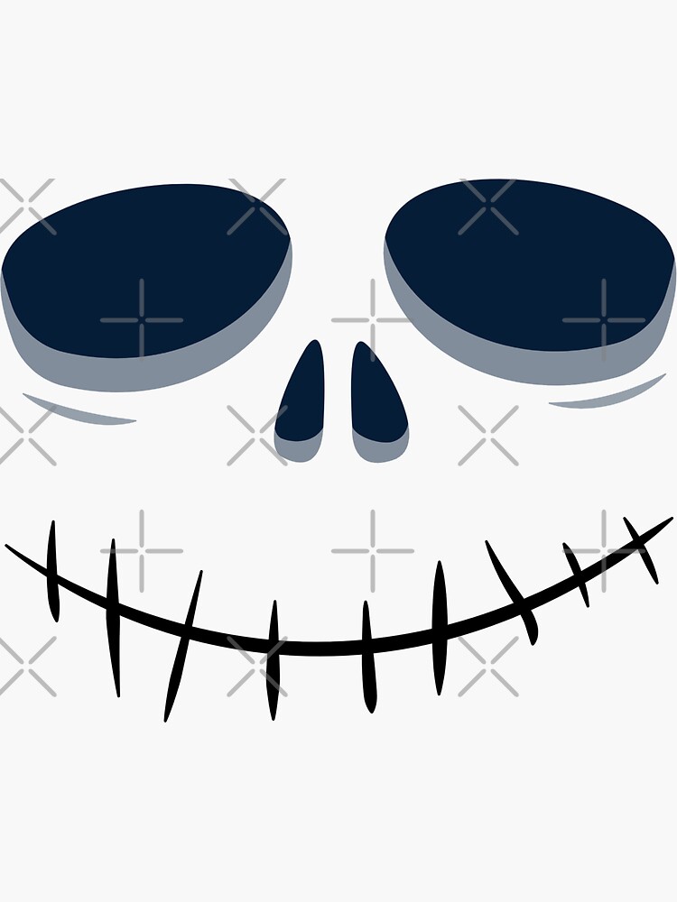 "Spooky Halloween Creepy Smile stitch" Sticker for Sale by Teesite ...
