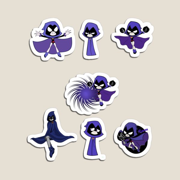 Timid Raven Happy Raven (Teen Titans)... Happy Raven (Teen Titans)