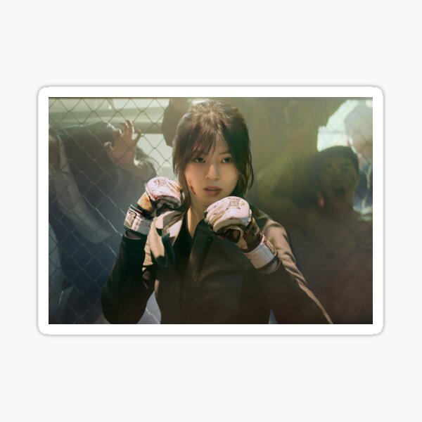 " 마이 네임 | love you han so my name" Sticker for Sale by bepeape | Redbubble