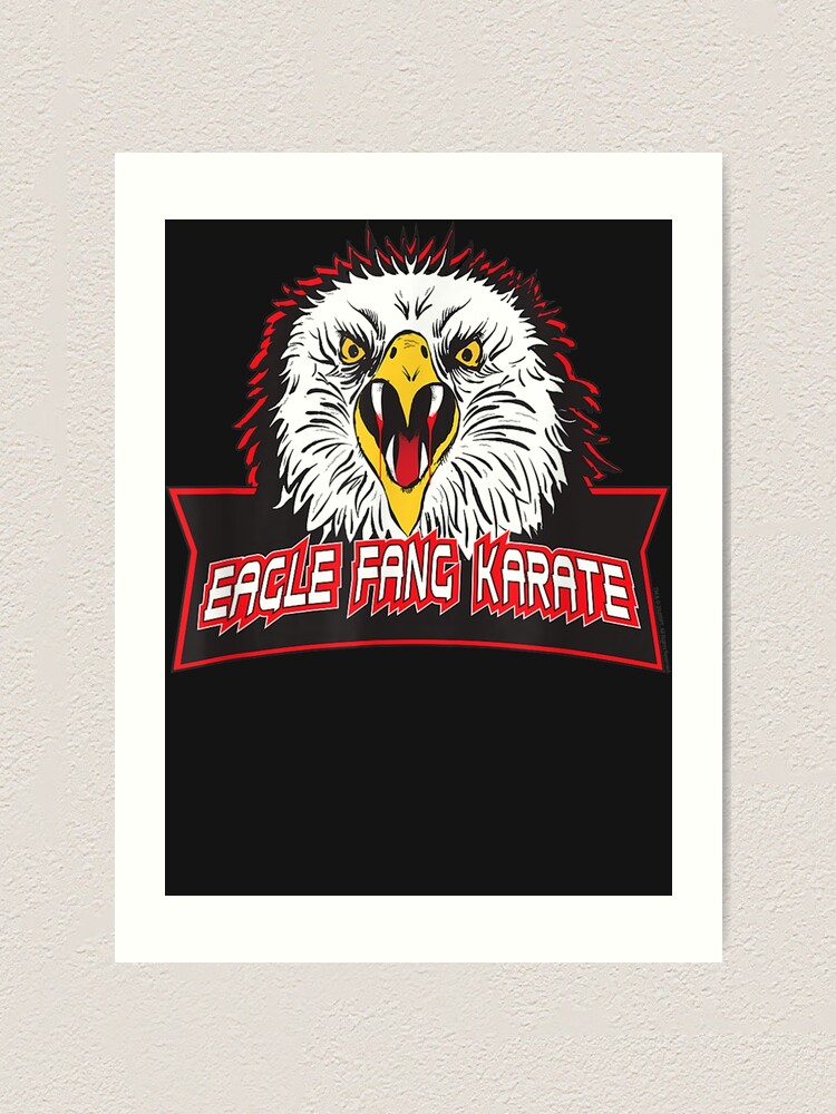 "Cobra Kai Eagle Fang Logo" Art Print for Sale by Heaggg | Redbubble