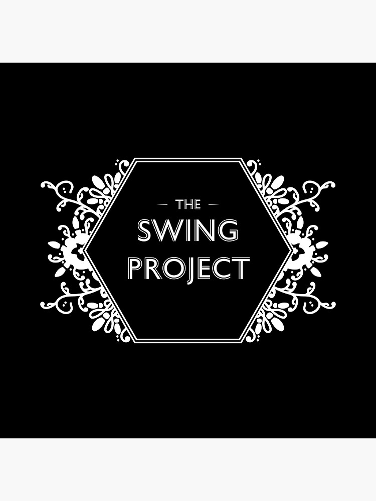"The Swing Project Hex Logo (White)" Sticker for Sale by ...