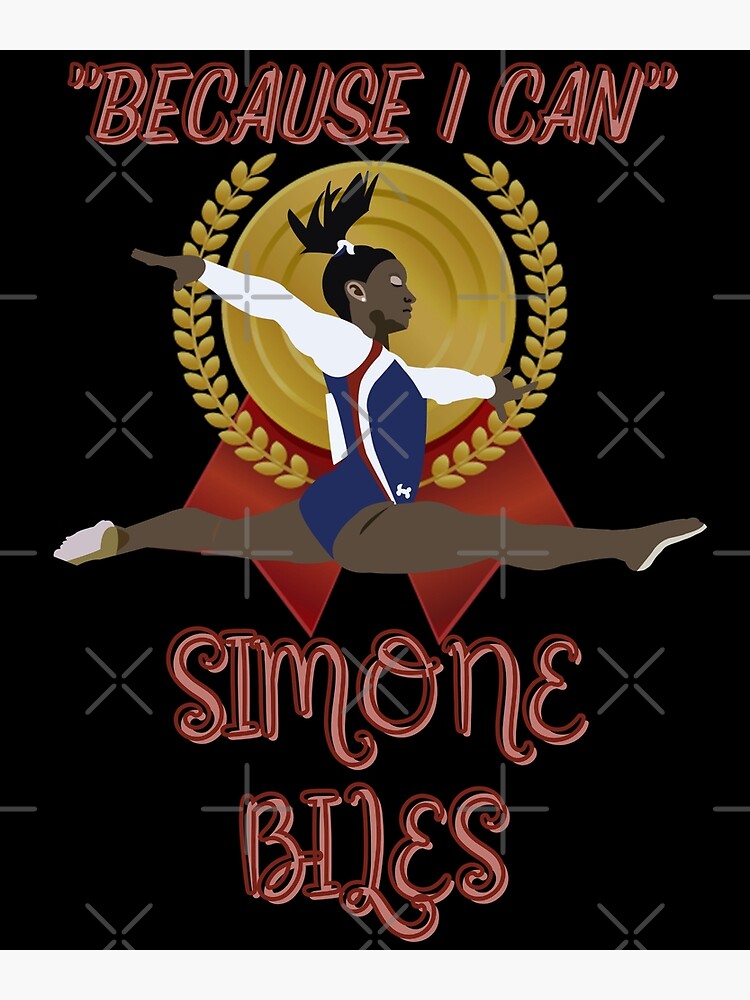 "Because I Can Quote Simone Biles Mental Health Awareness Day USA ...