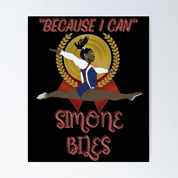 "Because I Can Quote Simone Biles Mental Health Awareness Day USA ...