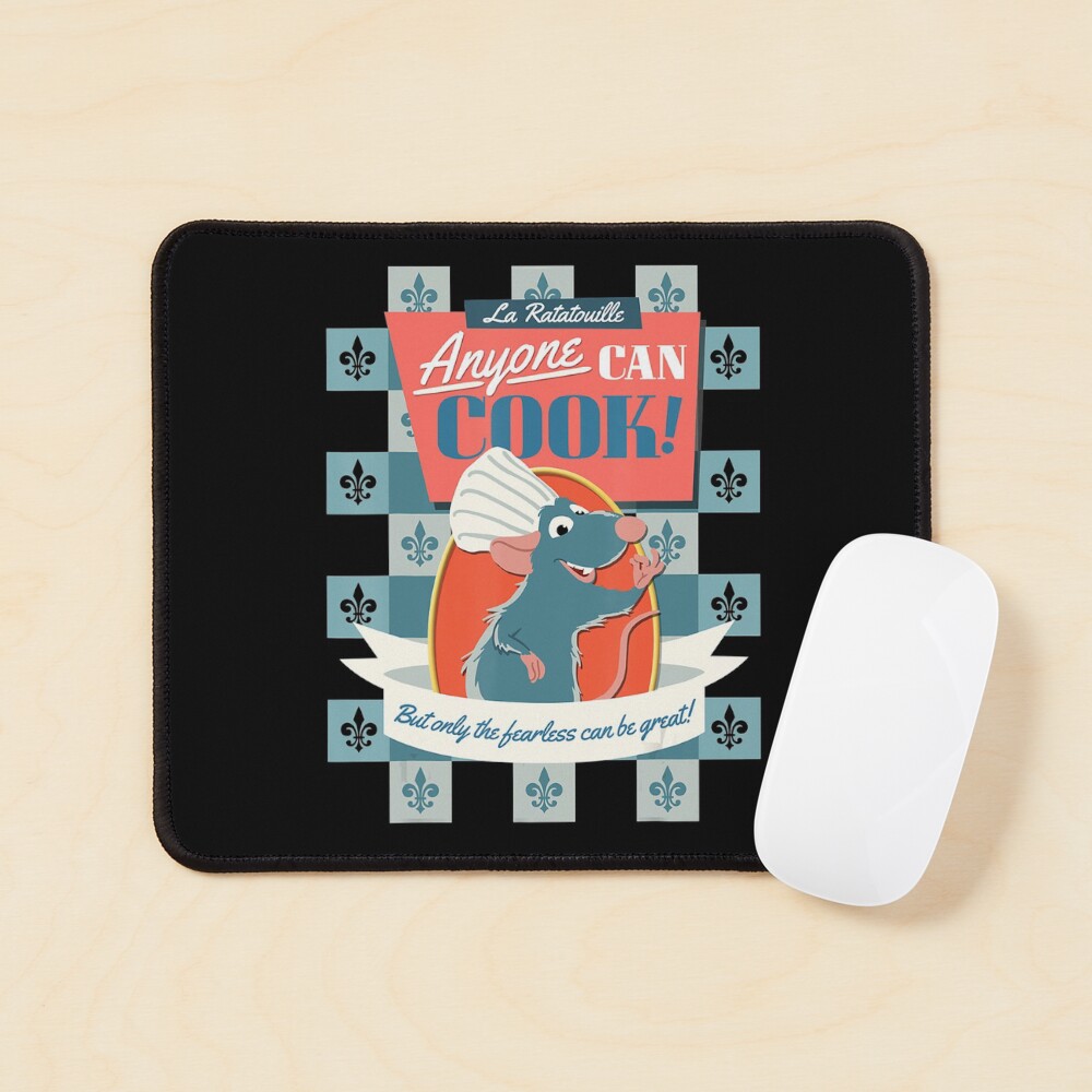 "Ratattouille Remy Anyone Can Cook" Poster for Sale by CarlosBauer ...