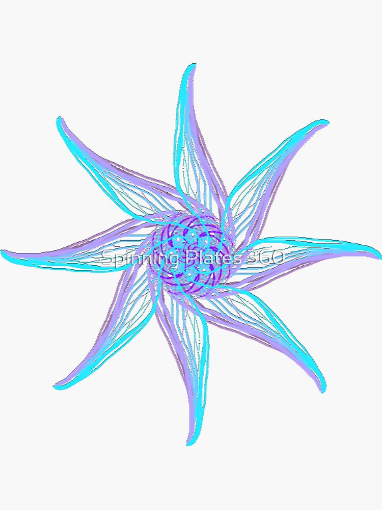 STARFISH ֍ Scribbles ~*Blue Ninja Star-Lefty Southpaw*~ Ocean Sea ...