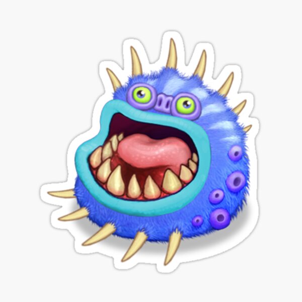 "Epic Maw Monste" Sticker for Sale by EvelyneNeubauer | Redbubble