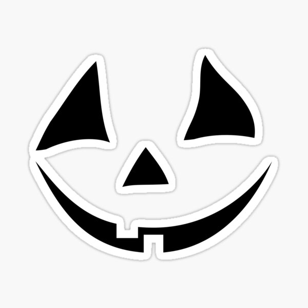 "Scary face smile" Sticker by Midostore19 | Redbubble
