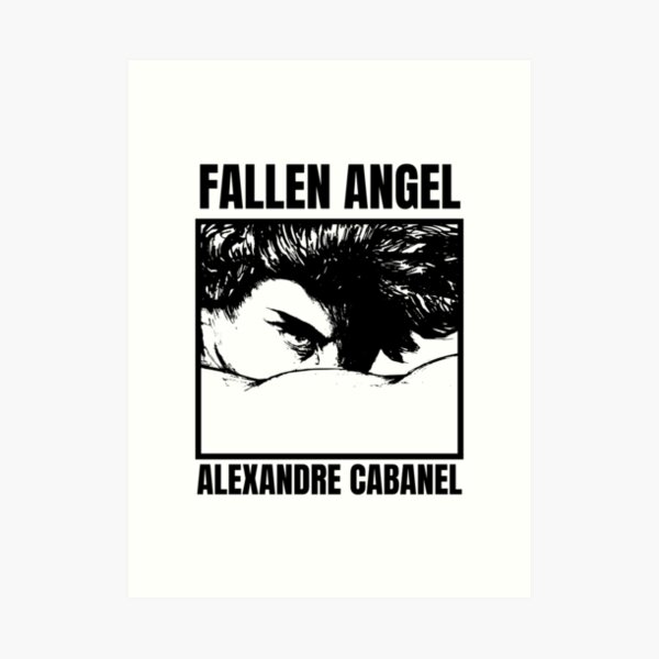 "Fallen Angel, Alexandre Cabanel, Lucifer Morningstar, Black" Art Print ...