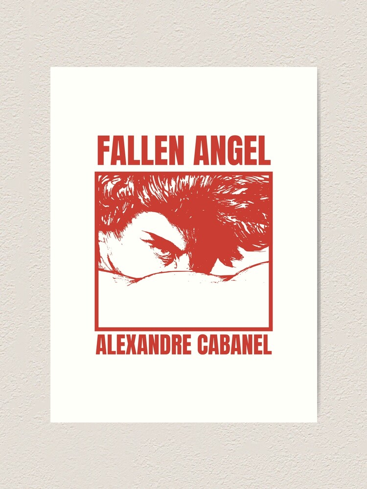 "Fallen Angel, Alexandre Cabanel, Lucifer Morningstar, Red" Art Print ...