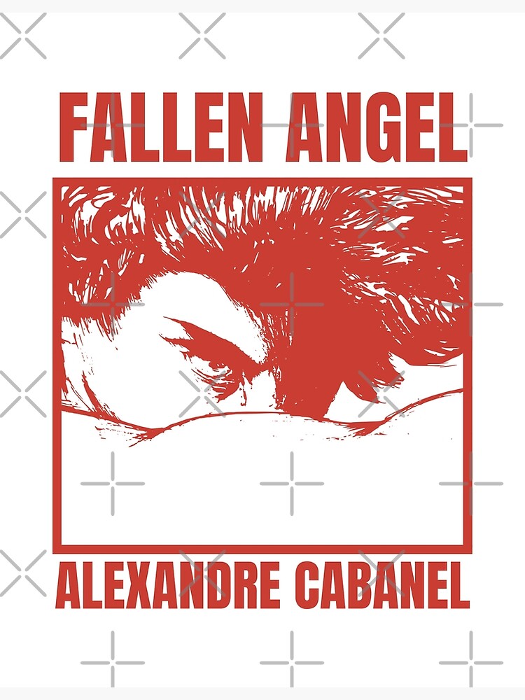"Fallen Angel, Alexandre Cabanel, Lucifer Morningstar, Red" Art Print ...