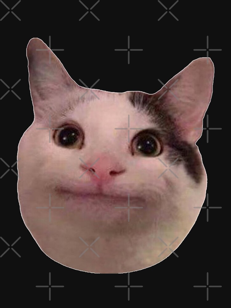 "Beluga Cat" T-shirt for Sale by mo91 | Redbubble | beluga cat meme t ...