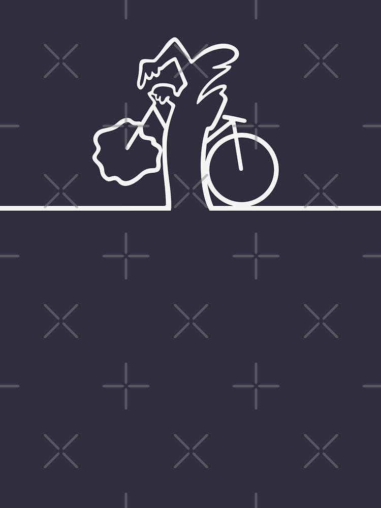 "La Linea (Fahrrad 2)" T-Shirt von REMA-REPUBLIC | Redbubble