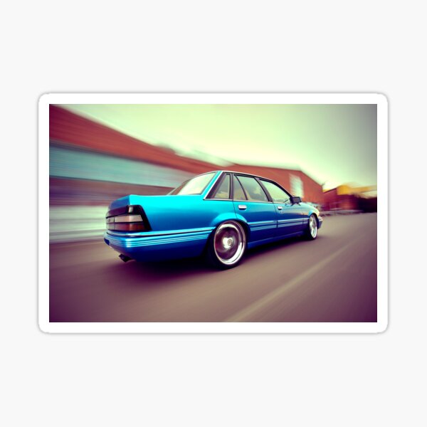 "Blue Commodore VL" Sticker by jjphoto | Redbubble