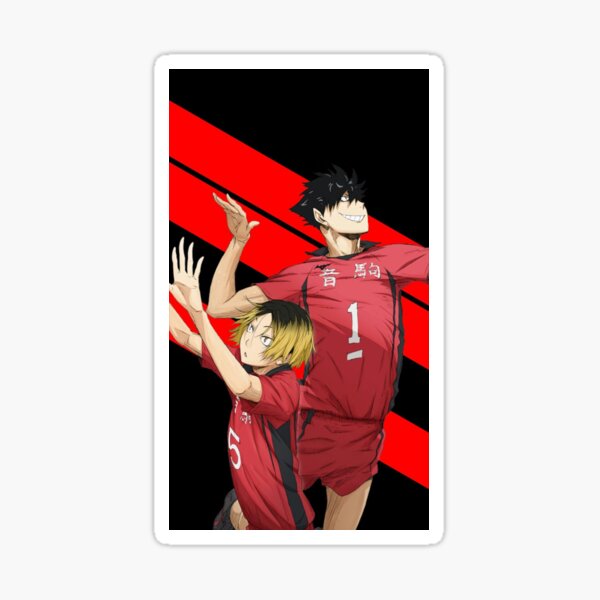 "Haikyu!! Nekoma" Sticker by WenAlly | Redbubble