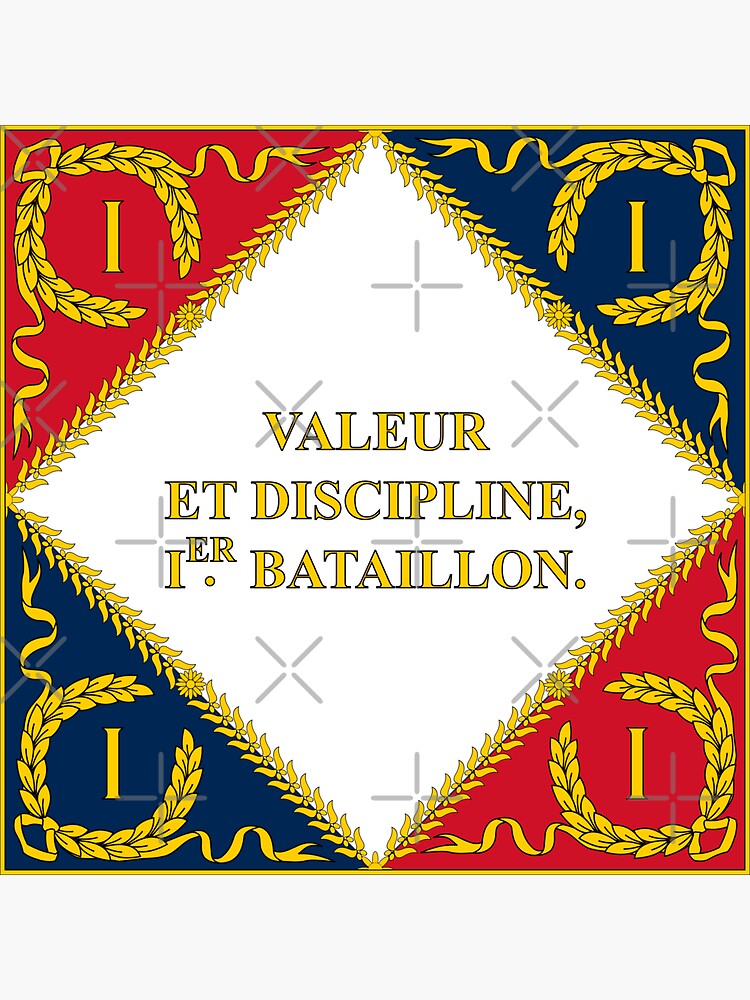 "French Napoleonic Imperial Guard Flag Old Guard Middle Guard Young ...