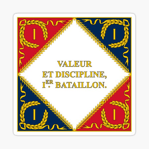 "French Napoleonic Imperial Guard Flag Old Guard Middle Guard Young ...