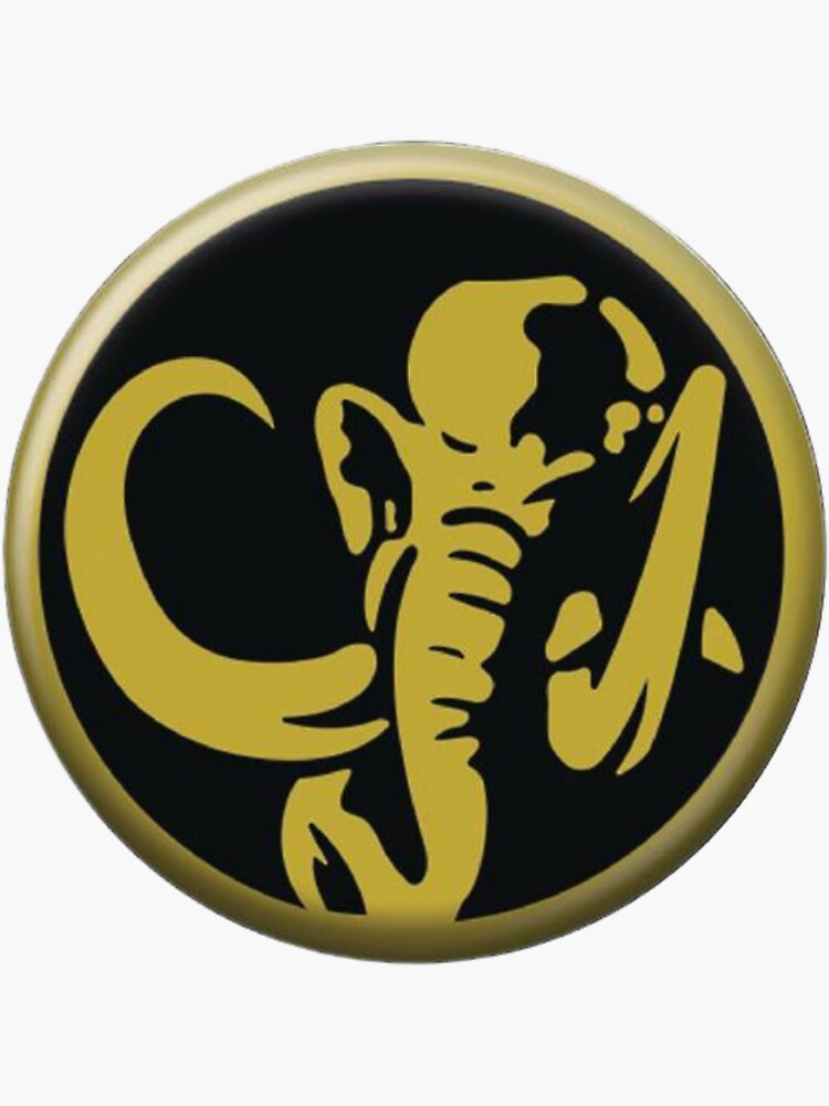 "Black Ranger Coin" Sticker for Sale by Double-Ghost | Redbubble