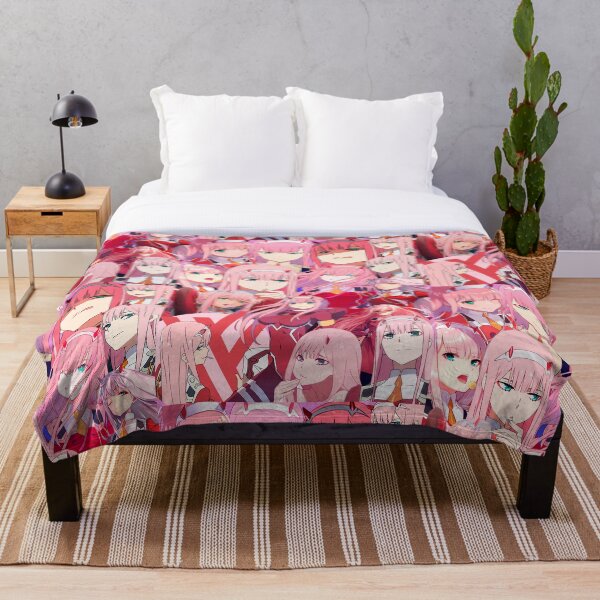 "Zero Two collage" Throw Blanket for Sale by cowination | Redbubble