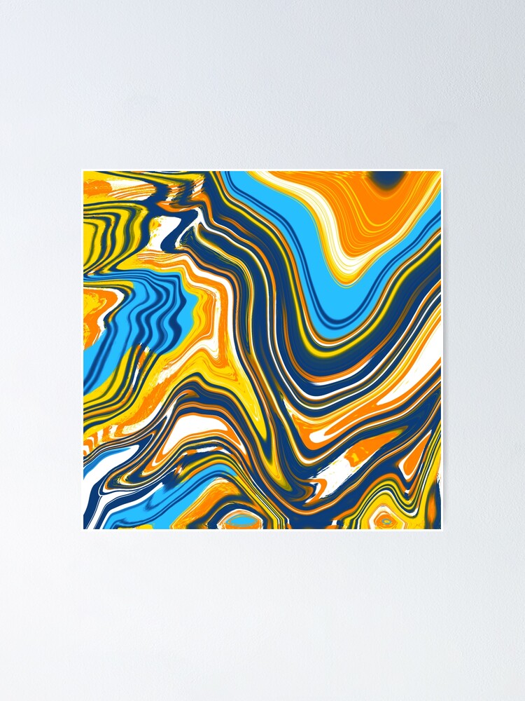 "AroAce Abstract Pride Flag" Poster for Sale by Zeons-Art | Redbubble