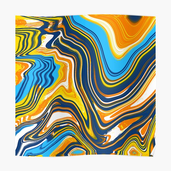 "AroAce Abstract Pride Flag" Poster for Sale by Zeons-Art | Redbubble