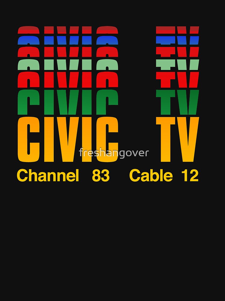"Channel 83 Cable 12" T-shirt for Sale by freshangover | Redbubble ...