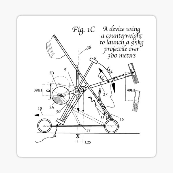 "Catapult" Sticker for Sale by meirl | Redbubble