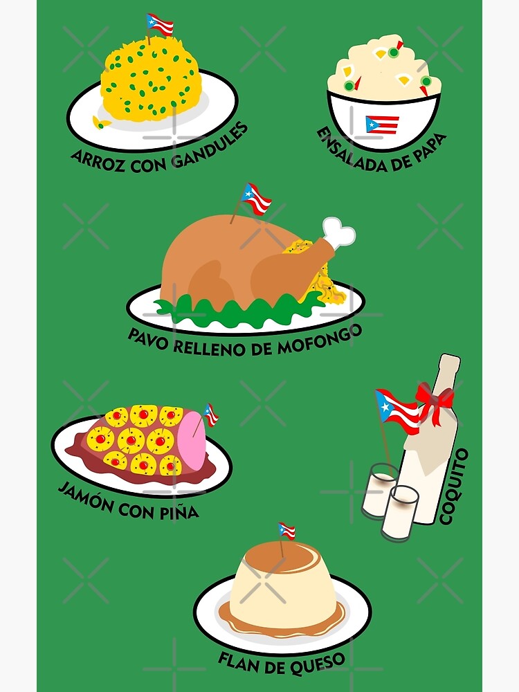 Clipart De Comida Puertorriqueña