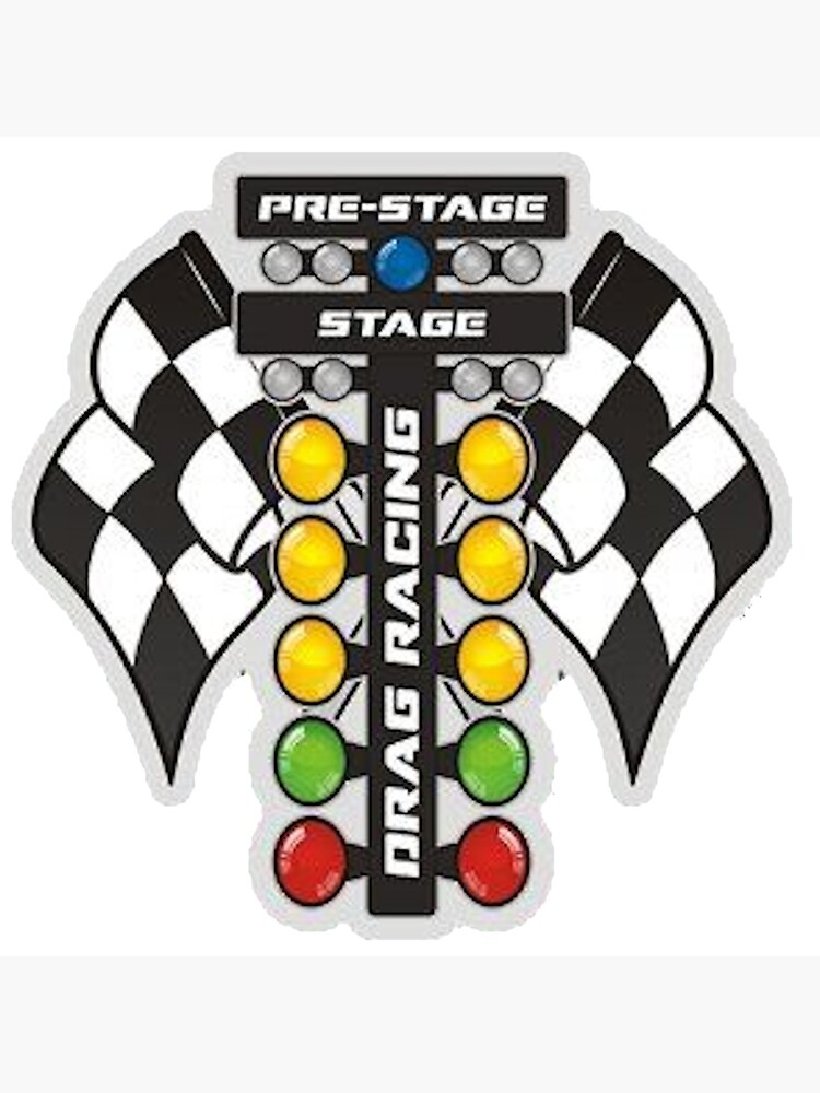 "drag racing tree lights 2" Art Board Print for Sale by lacm2020 ...