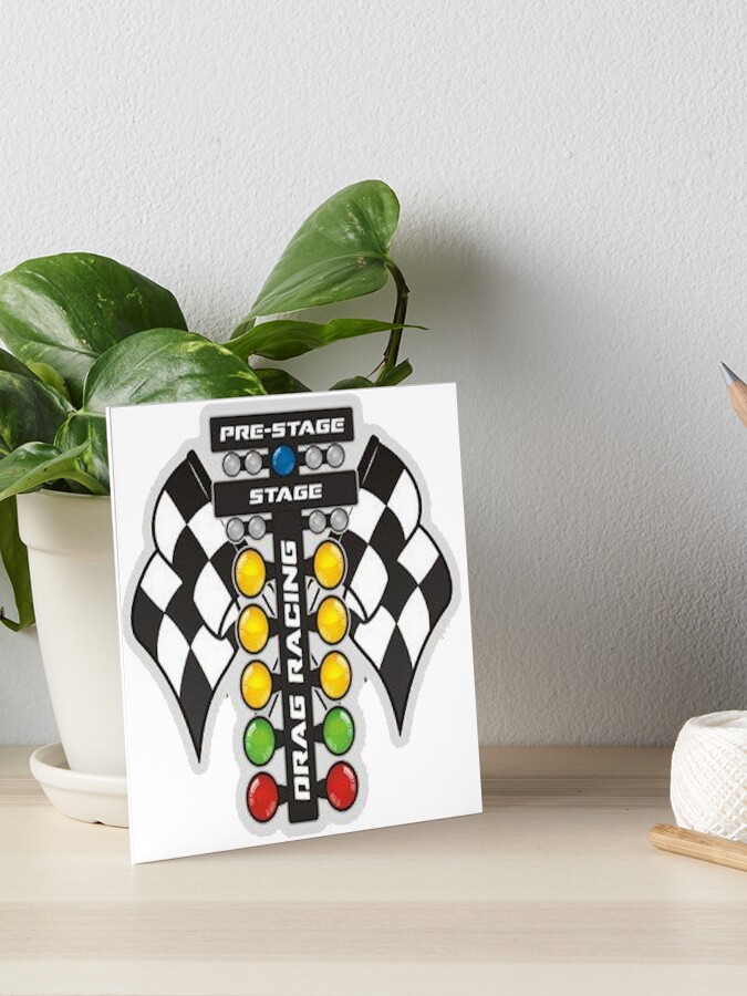 "drag racing tree lights 2" Art Board Print for Sale by lacm2020 ...