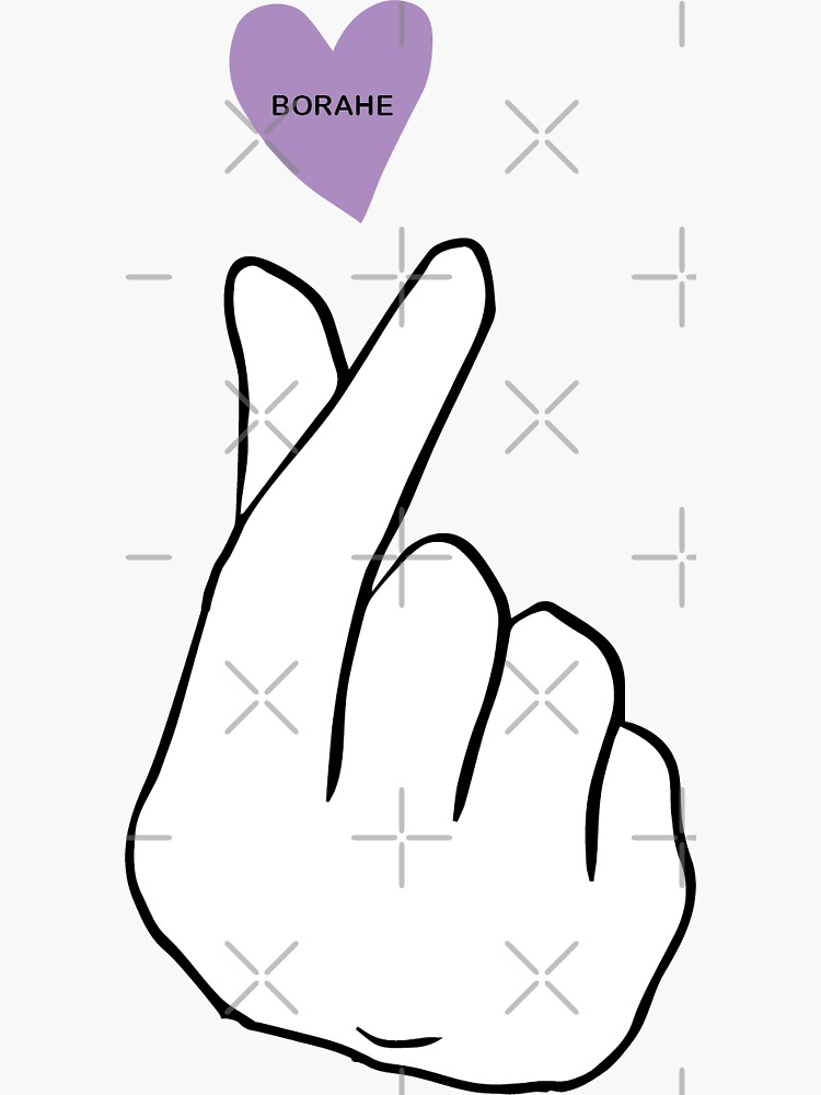 Pegatina «ARMY BTS borahe» de solhsieh | Redbubble