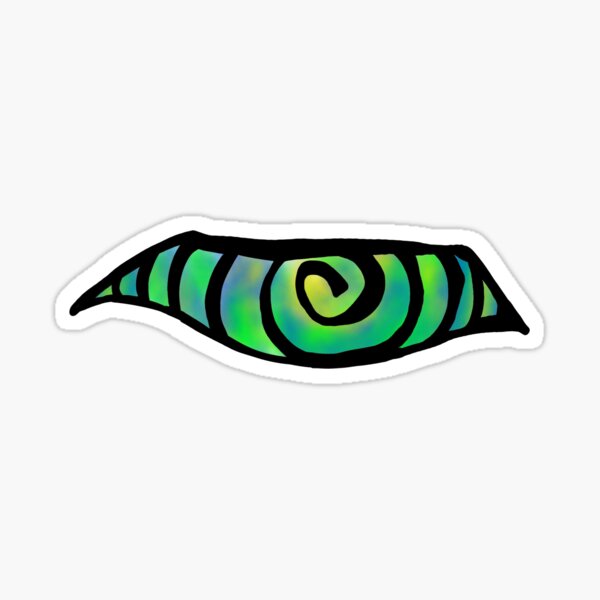 "trippy eye" Sticker by selasauruss | Redbubble