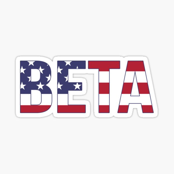 Beta Stickers | Redbubble