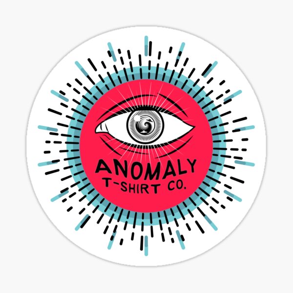 "Anomaly Rays" Sticker for Sale by anomalytshirtco | Redbubble