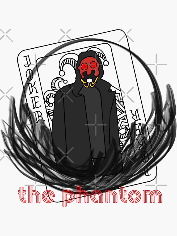"project 863--phantom" Sticker for Sale by the-riles-files | Redbubble