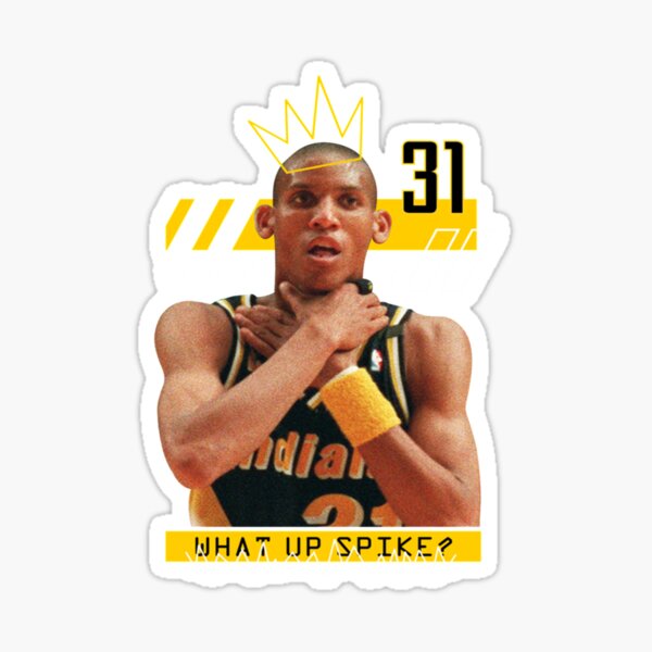 "Reggie Miller Choke Basketball " Sticker by MargieTreutel | Redbubble