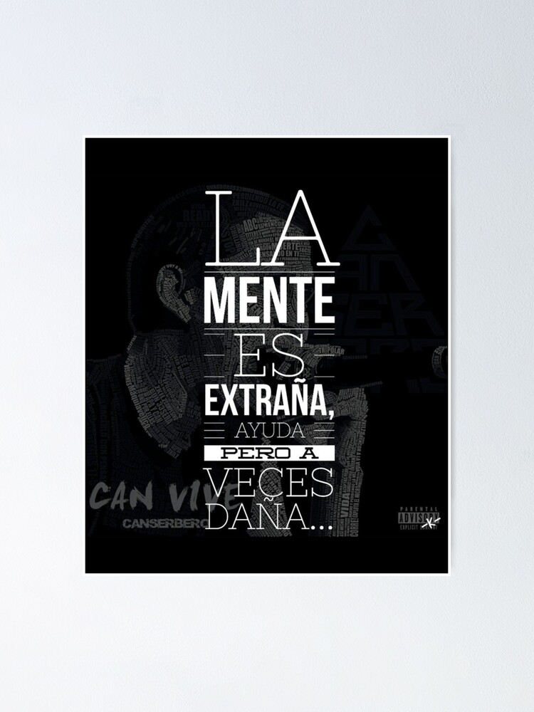 "Canserbero " Poster for Sale by TooLateNates | Redbubble