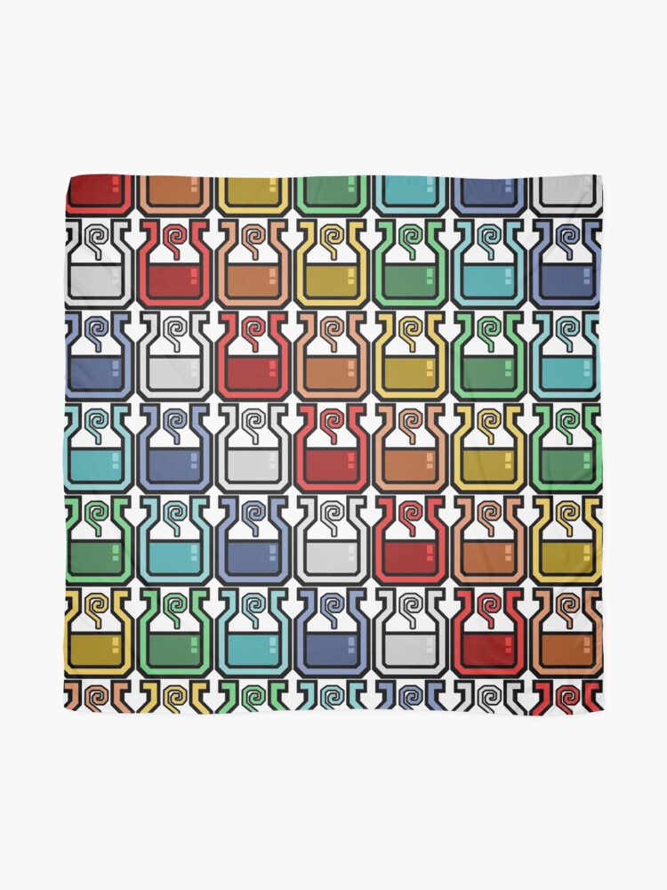 "Monster Hunter Potion Rainbow" Scarf for Sale by BobbyKilterJoy ...