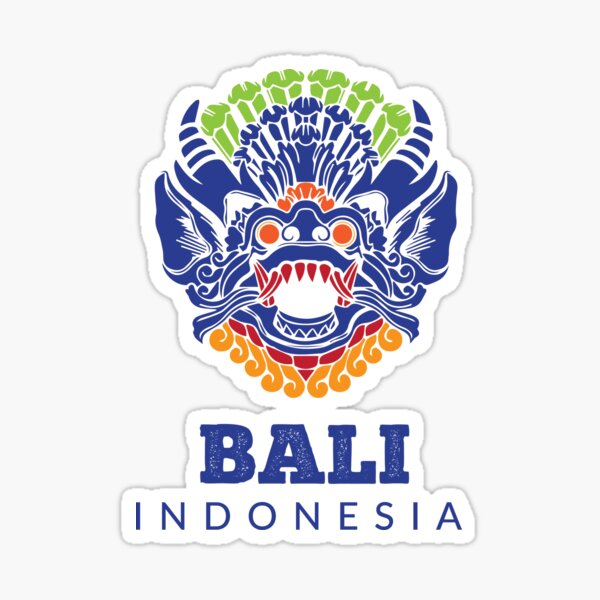 "the beauty of balinese culture in full color" Sticker for Sale by ...
