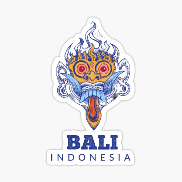 "the beauty of balinese culture in full color" Sticker for Sale by ...