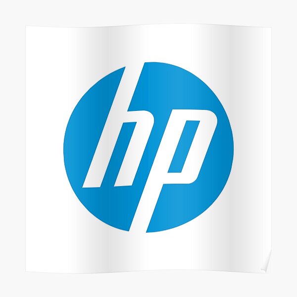 "BEST SELLING - HP Logo " Poster for Sale by animasdnr | Redbubble