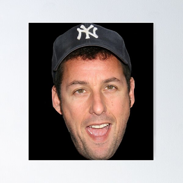 "The face meme Adam Sandler smile amazing poster" Poster for Sale by ...