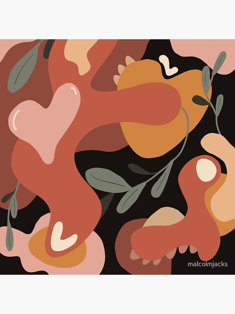 "amoebas in love" Poster for Sale by malcolmjacks | Redbubble
