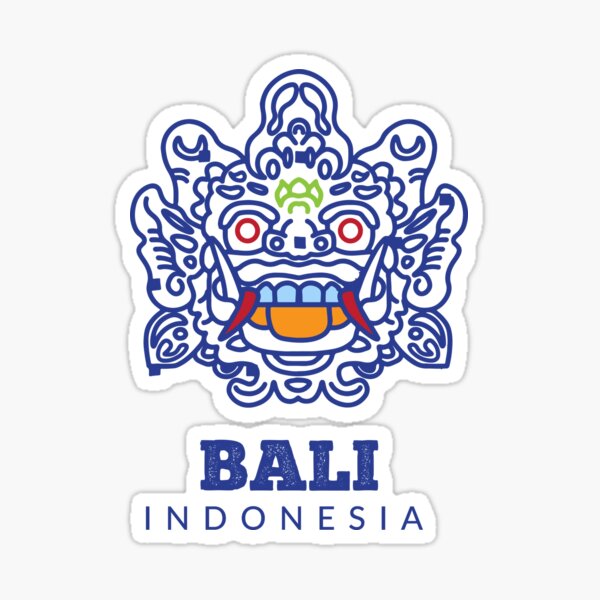 "the beauty of balinese culture in full color" Sticker for Sale by ...