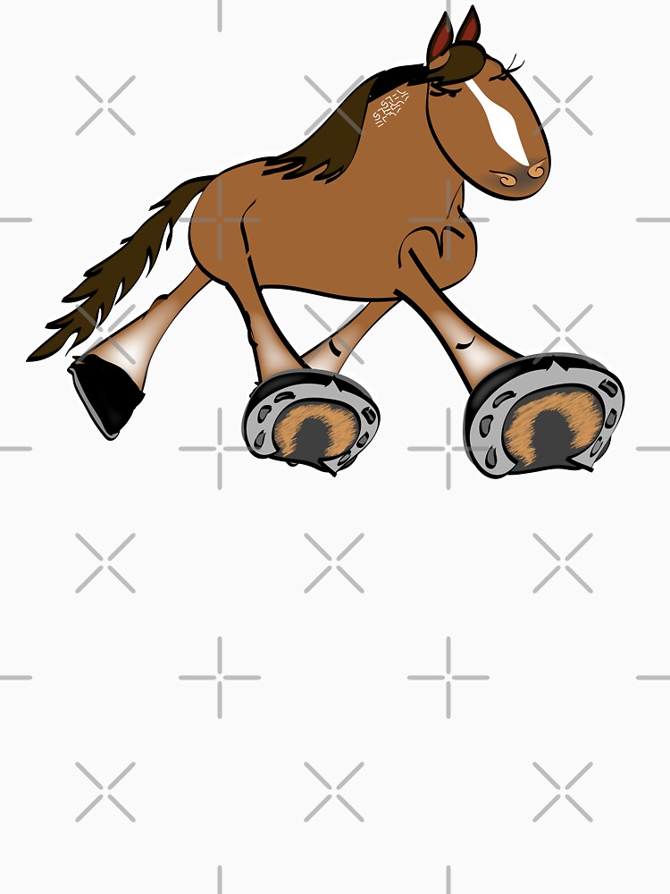 "Chestnut Standardbred" T-shirt for Sale by Khanagirl | Redbubble ...