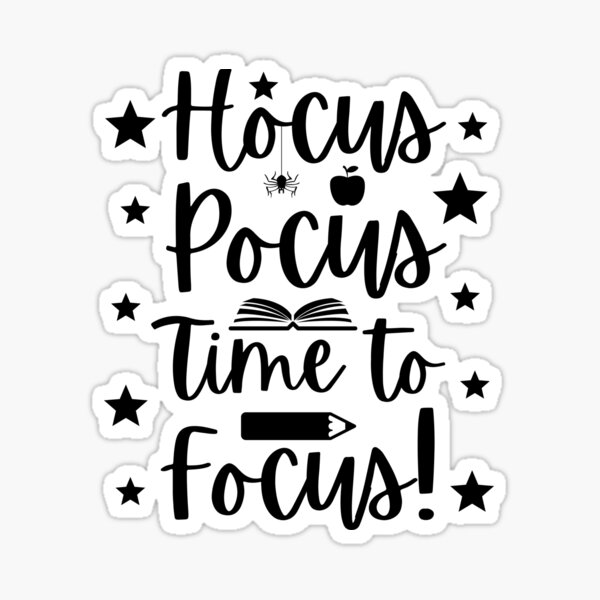 "Hocus Pocus Time To Focus | Teacher Halloween | Teaching Halloween ...