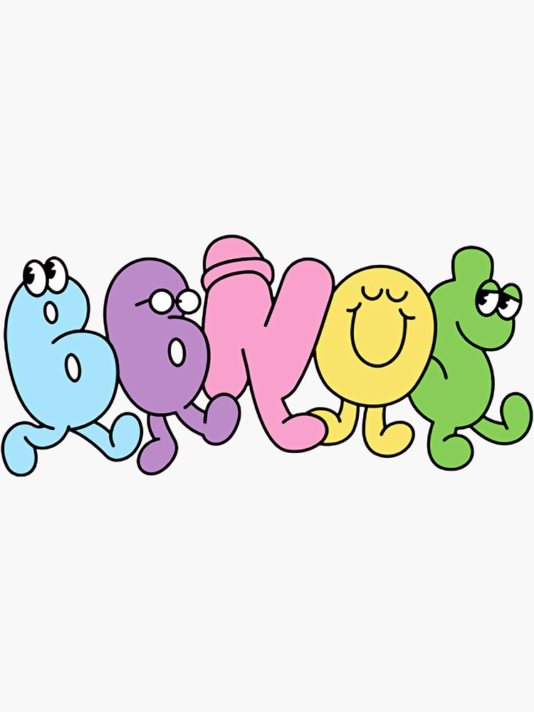 "Bbno Merch Character Bbnos" Sticker for Sale by MarcSandberg | Redbubble