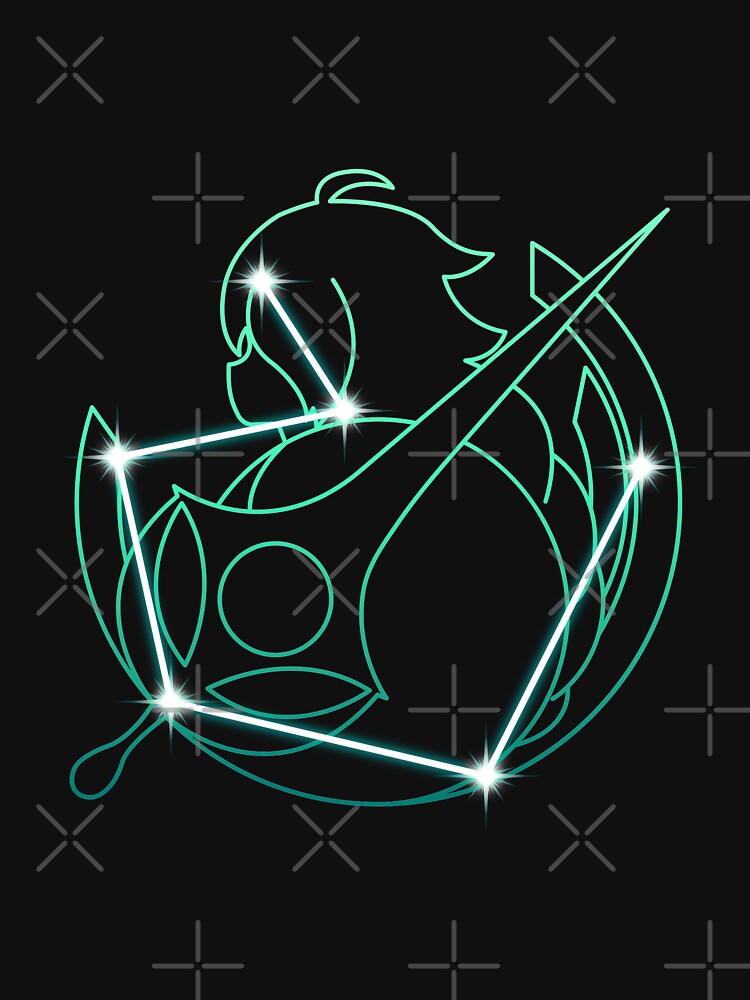 "Viator Constellation - Anemo" T-shirt by GachaSlave | Redbubble